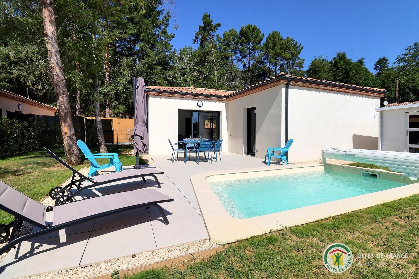 Gîte Villa Amorgos à Salavas - N°304719 - Gîtes de France Ardèche